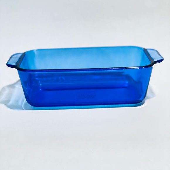 Pyrex | Kitchen | Pyrex Cobalt Blue Glass Bread Pan | Poshmark